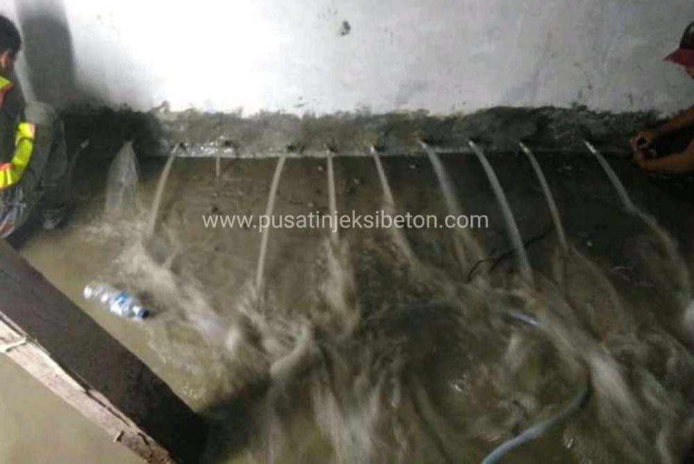 Perbaikan Beton Bocor Dengan Metode Injeksi Beton
