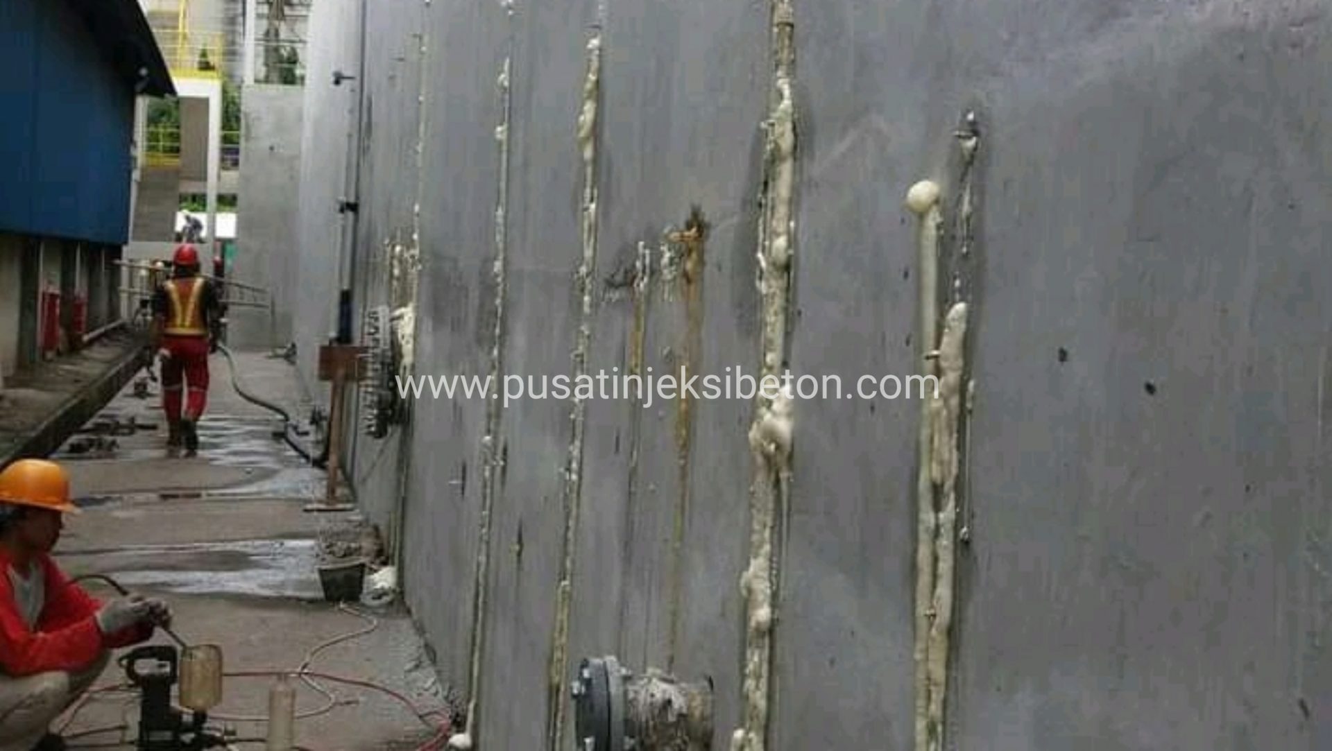 Injeksi Beton Adalah Untuk Memperbaiki Beton Retak Dan Bocor