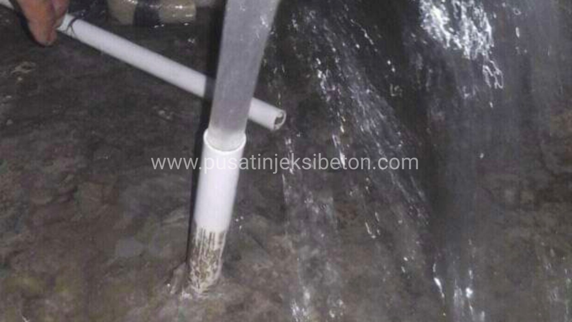Injeksi Grouting Perbaikan beton Keropos - CV Trisakun Mitra Jaya