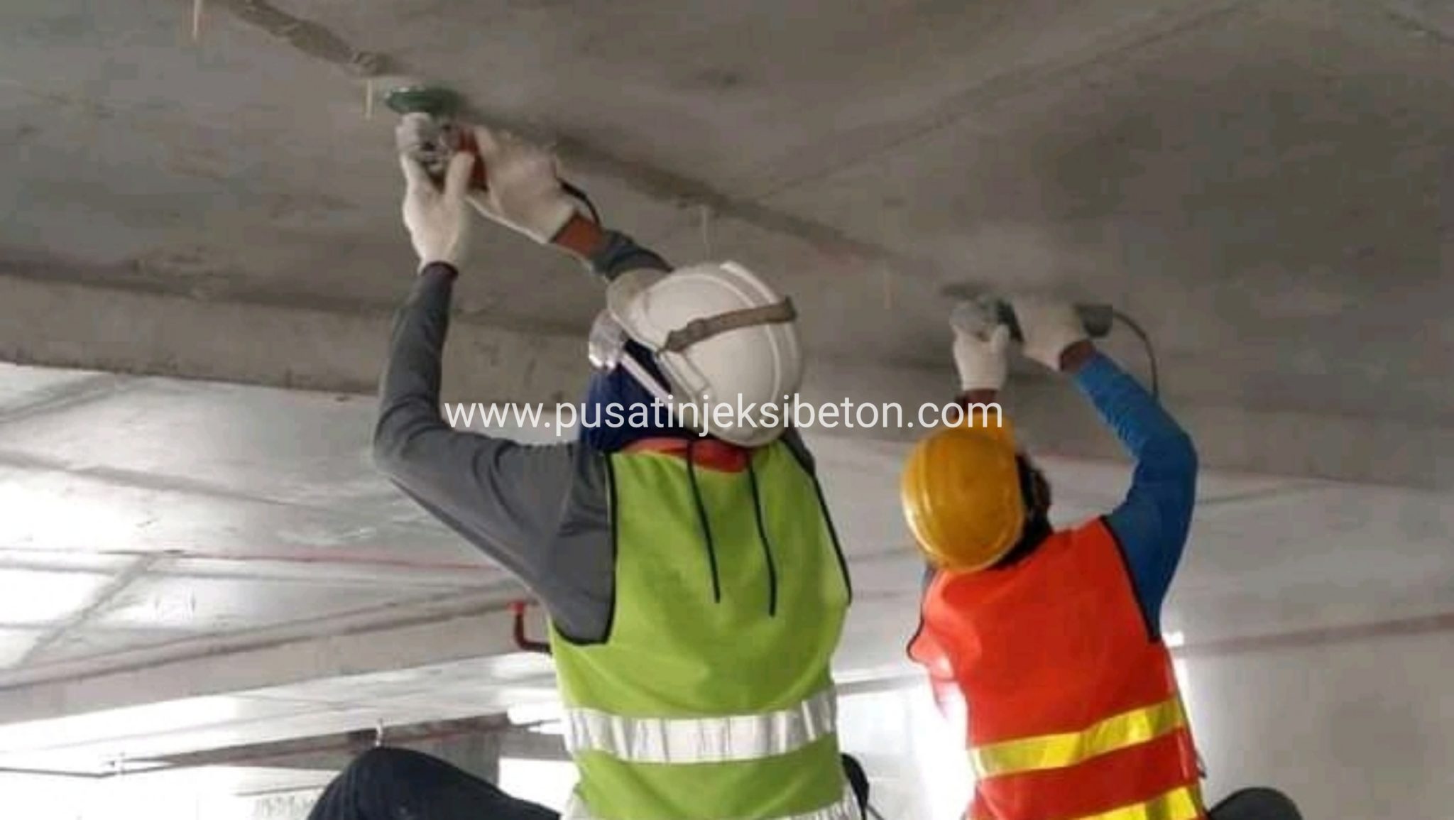 Injeksi Beton Retak Dengan Metode Injeksi Epoxy Resin