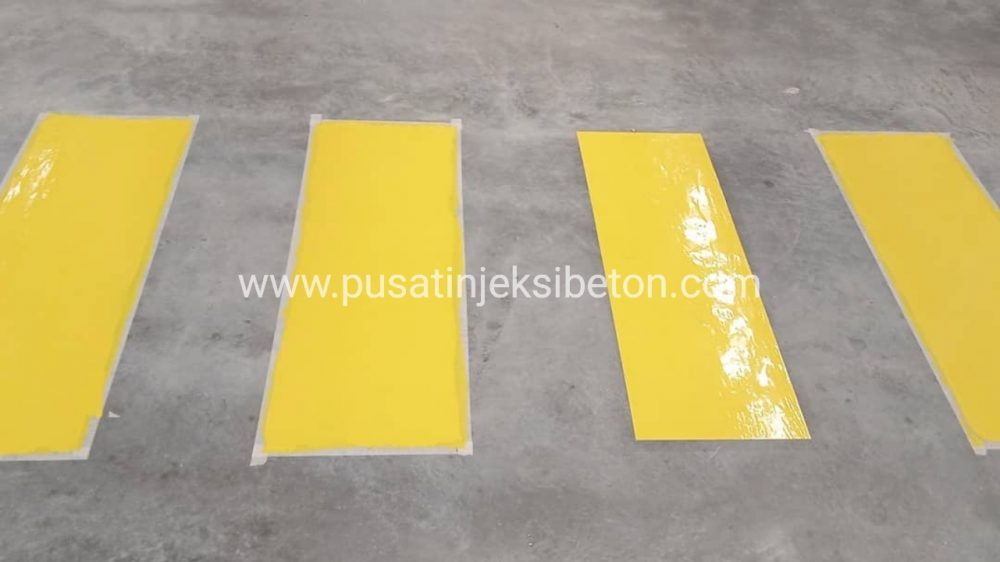 Line Marking Pengecetan Lantai Parkir CV. Trisakun Mitra Jaya