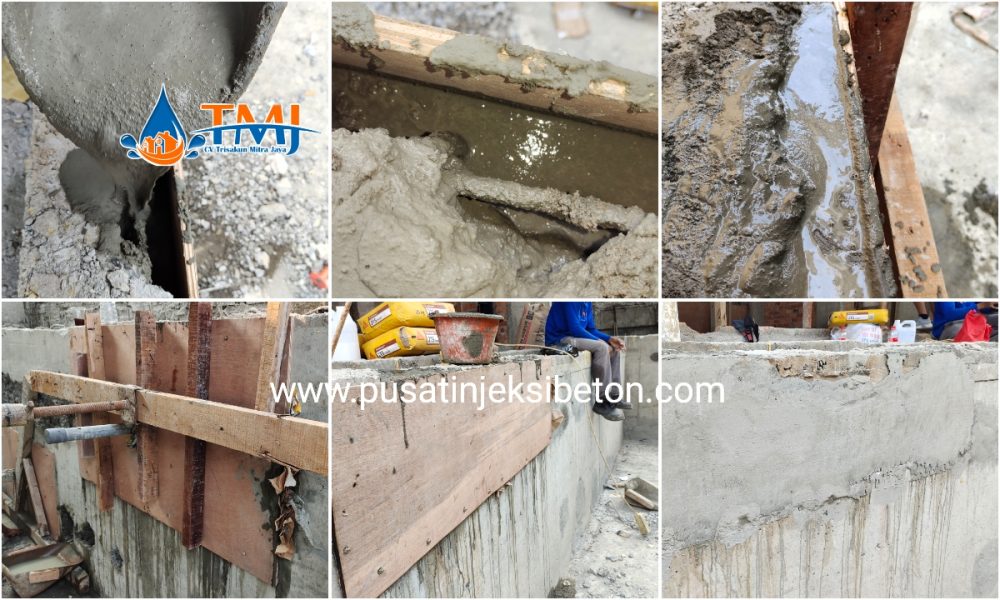 Grouting Beton Keropos Dan Spalling CV. Trisakun Mitra Jaya
