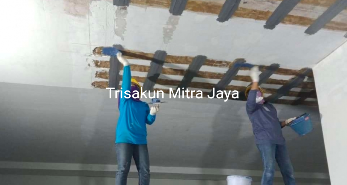 Perkuatan Pelat Lantai Beton CV. Trisakun Mitra Jaya